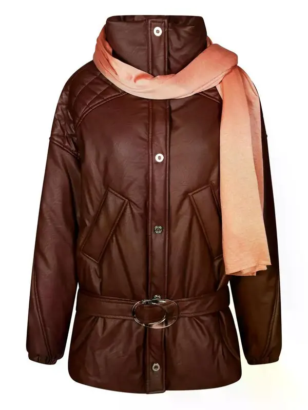 MARBELL Quilted Belted Coat