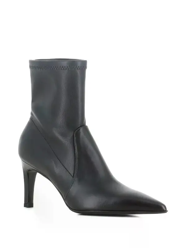 SERGIO LEVANTESI 75mm Pointed-toe Ankle Boots
