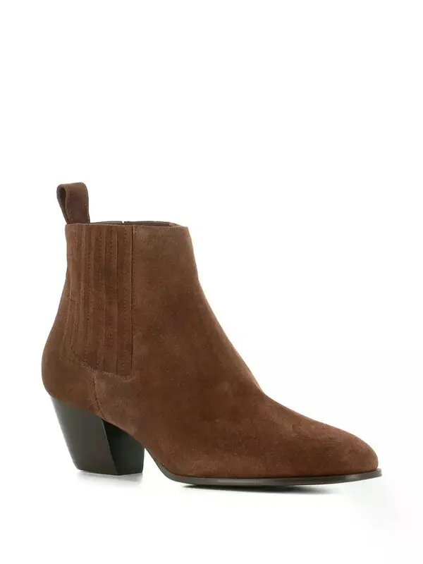 SERGIO LEVANTESI 55mm Suede Ankle Boots