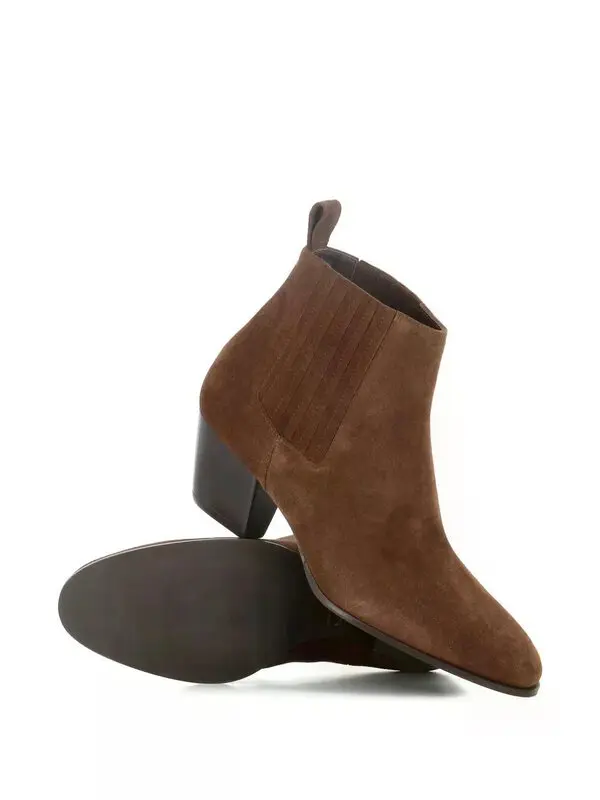 SERGIO LEVANTESI 55mm Suede Ankle Boots