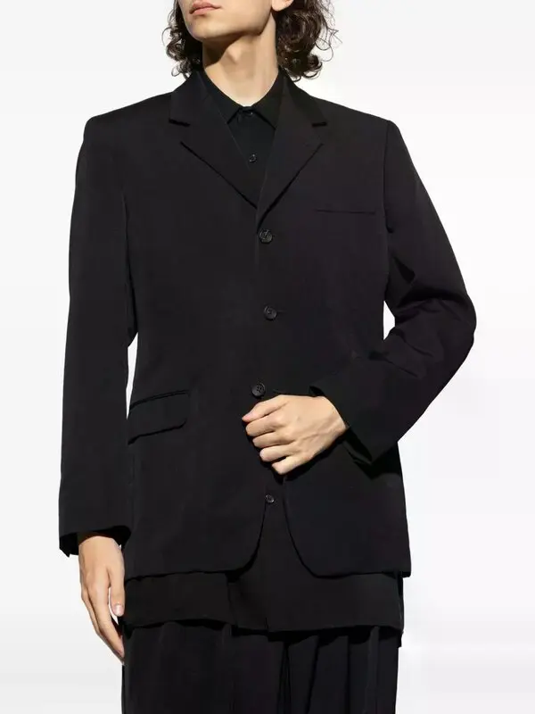 Yohji Yamamoto Single-breasted Blazer