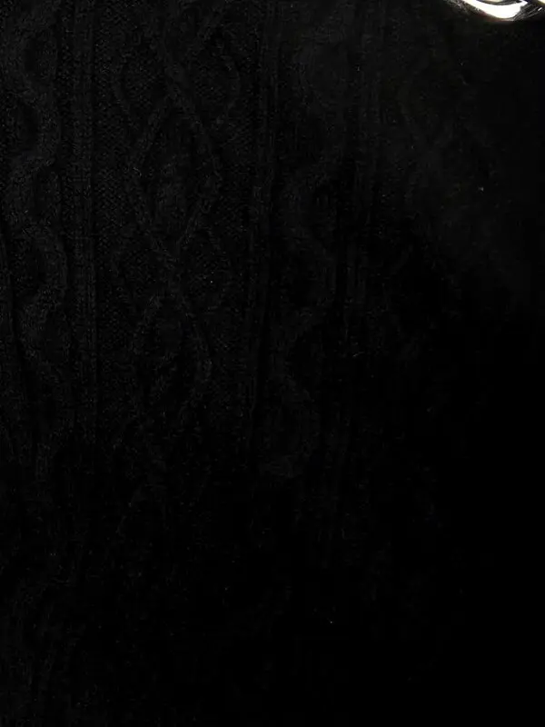 Rabanne Chain-link Wool-cashmere Dress