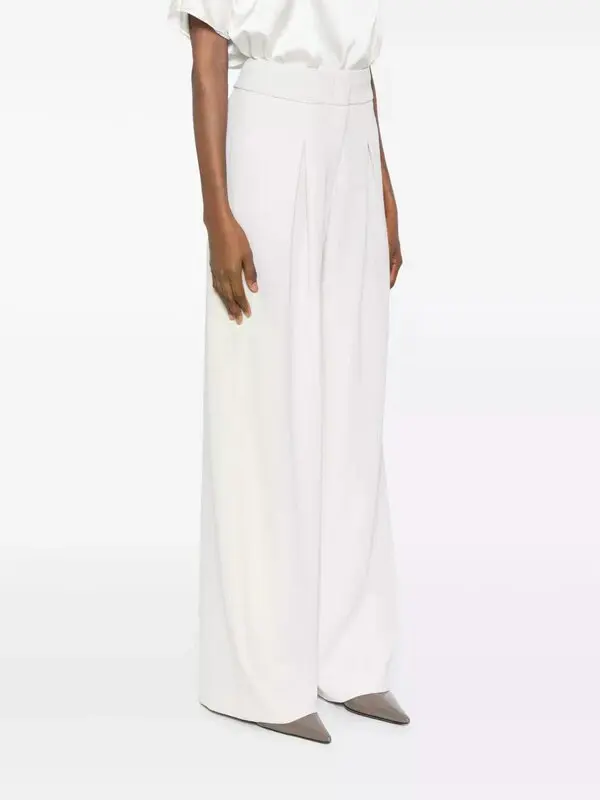 Peserico Pleated Wide-leg Trousers