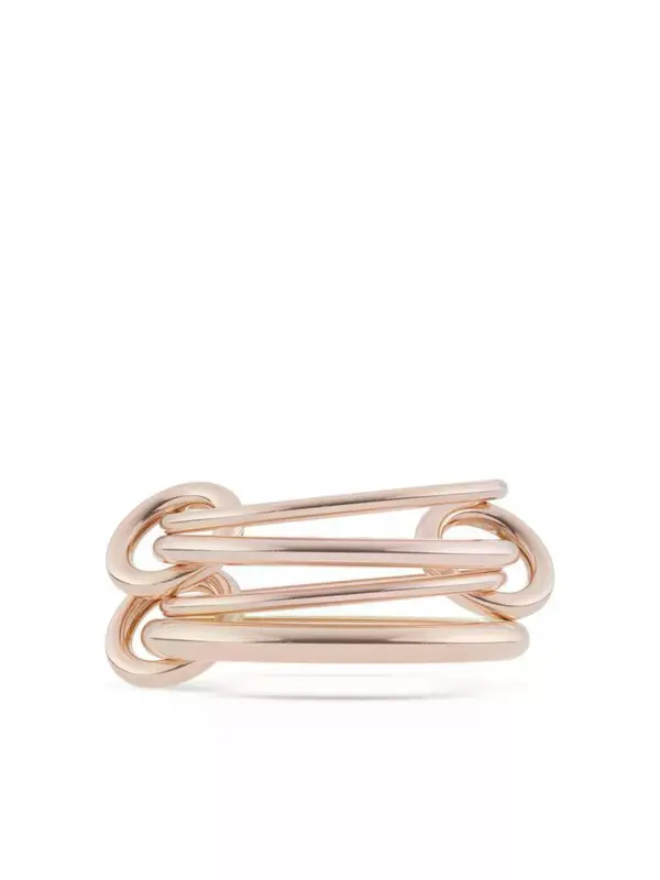 SPINELLI KILCOLLIN 18k Rose Gold Four Band Ring - Pink