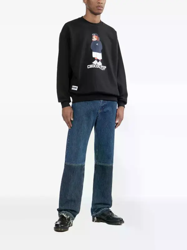 CHOCOOLATE Graphic Sweatshirt - Black