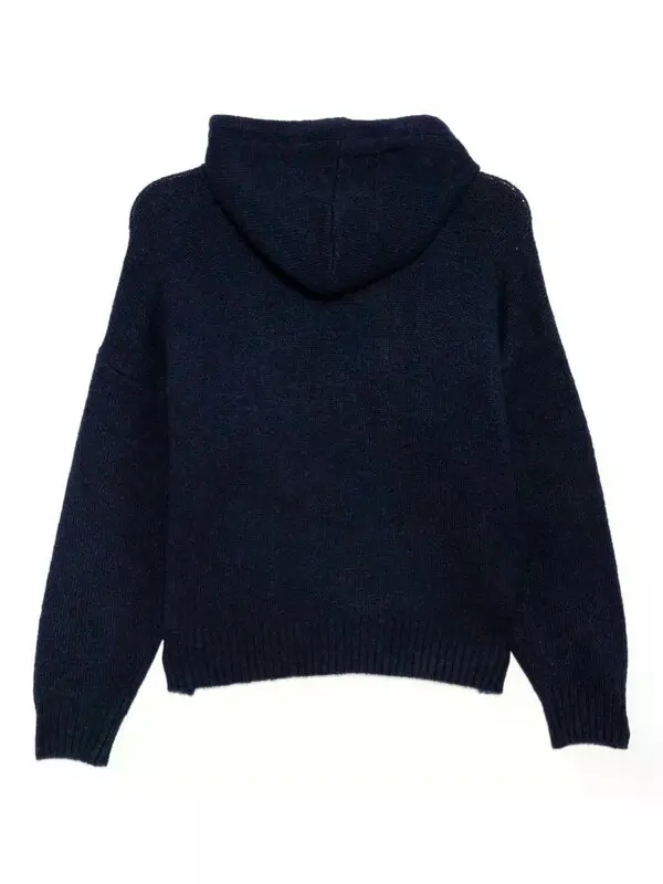 CHOCOOLATE Graphic-print Hoodie - Blue