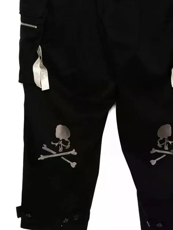 MASTERMIND WORLD Graphic-embroidered Trousers