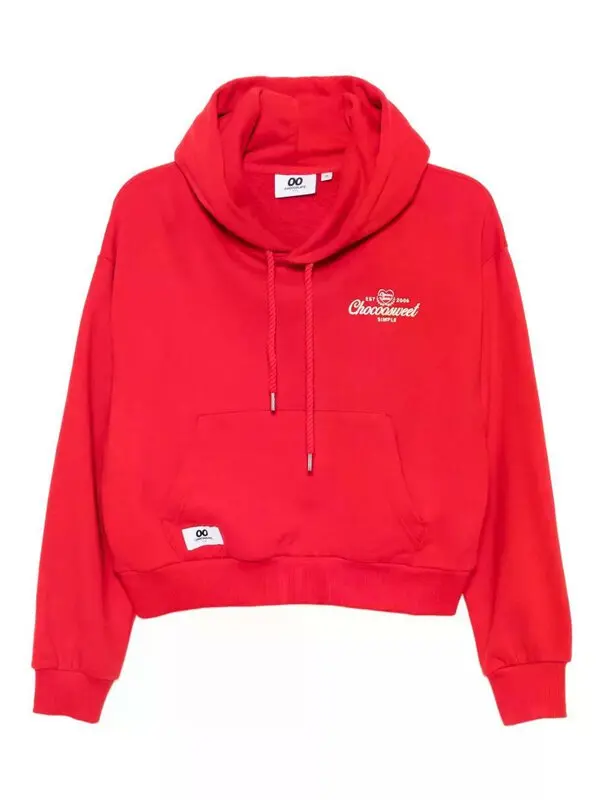 CHOCOOLATE Logo-embroidered Hoodie