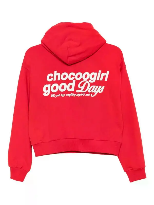 CHOCOOLATE Logo-embroidered Hoodie