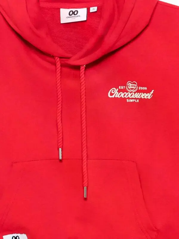 CHOCOOLATE Logo-embroidered Hoodie