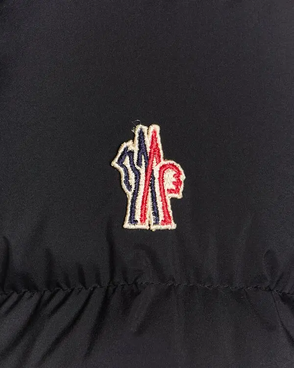 Moncler Arabba Shearling Trim Puffer Jacket