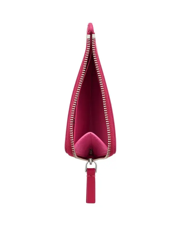 Marc Jacobs The Coin Charm Leather Case - Raspberry