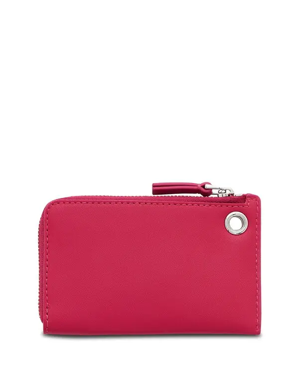 Marc Jacobs The Coin Charm Leather Case - Raspberry