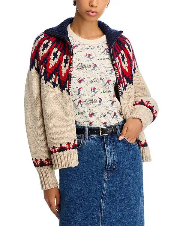 The Great. The Nordic Cardigan Sweater