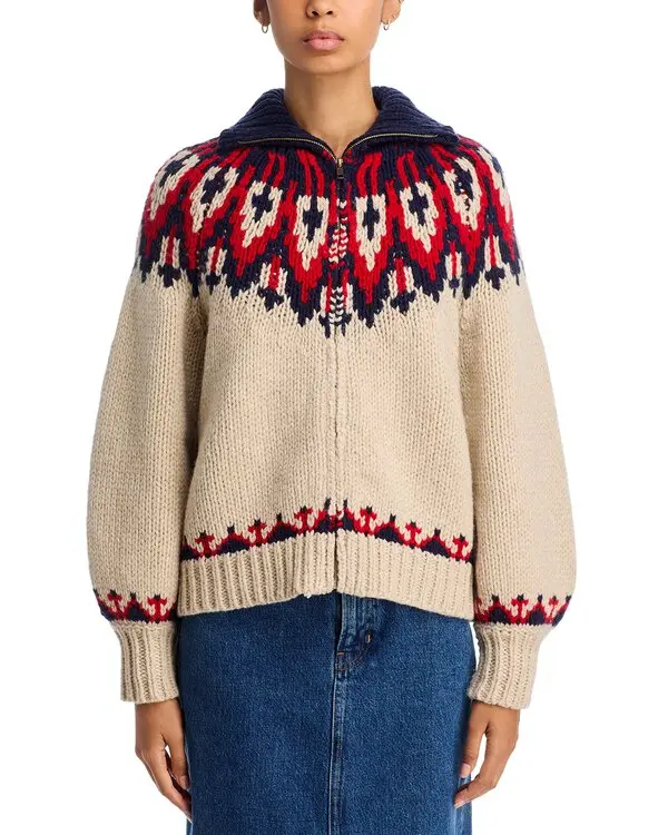 The Great. The Nordic Cardigan Sweater