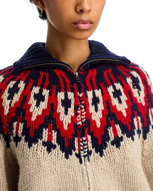 The Great. The Nordic Cardigan Sweater