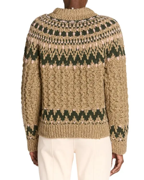 Moncler Crewneck Sweater - Beige