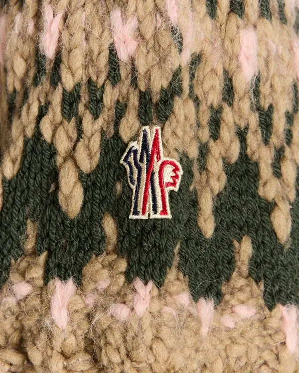 Moncler Crewneck Sweater - Beige