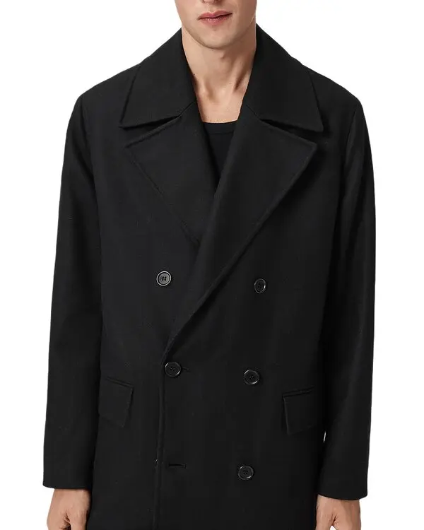 ALLSAINTS Curran Wool Blend Coat