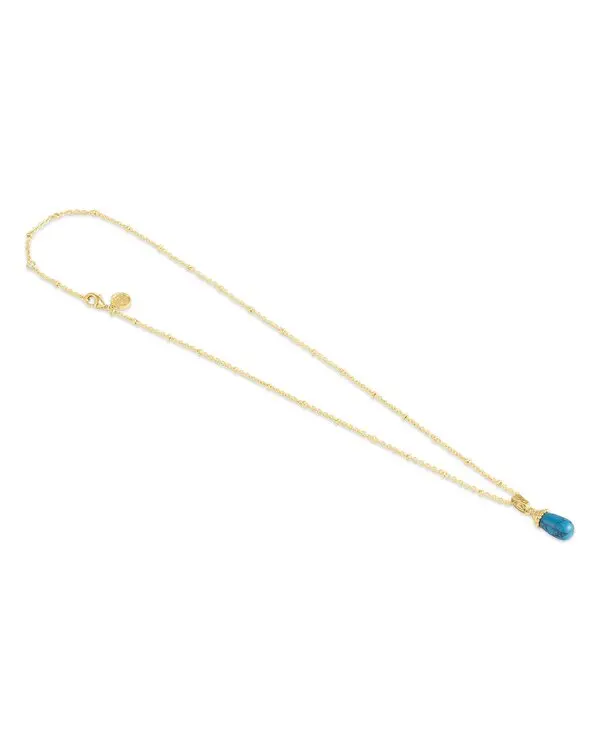 ANABEL ARAM Milos Small Turquoise Charm
