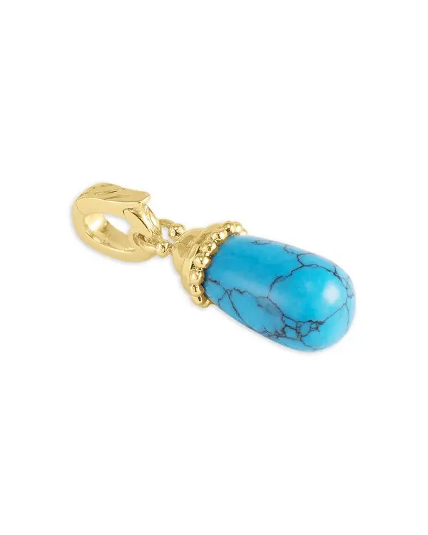 ANABEL ARAM Milos Small Turquoise Charm