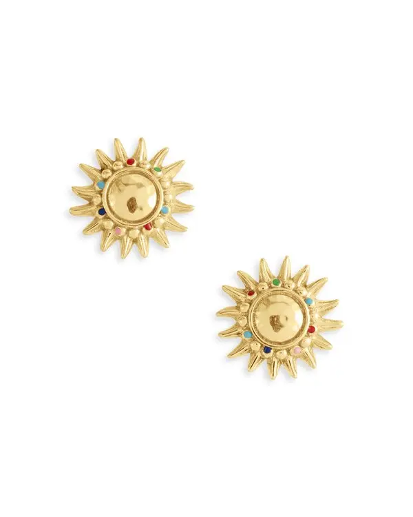 ANABEL ARAM Milos Soleil Stud Earrings