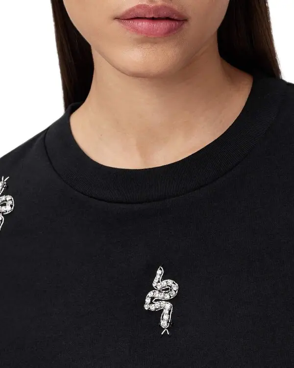 ALLSAINTS Rhea Lisa Embellished Tee