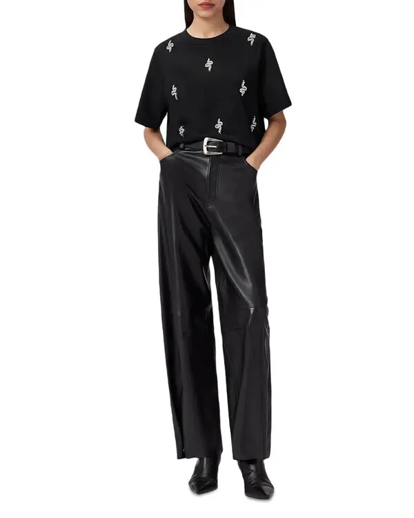 ALLSAINTS Rhea Lisa Embellished Tee