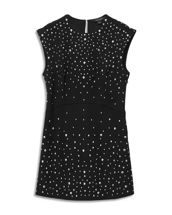 ALLSAINTS Tamara Embellished Mini Dress