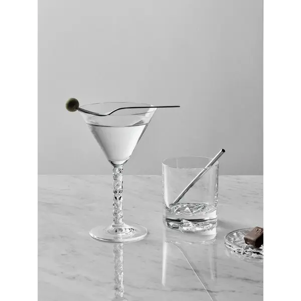 ORREFORS Carat Martini Glass, Set Of 2