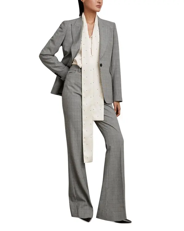 REISS Brooklyn Check Blazer