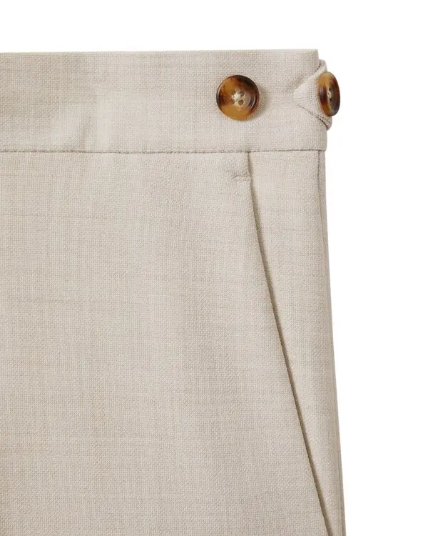 REISS Belmont Textured Weave Mixer Trouser