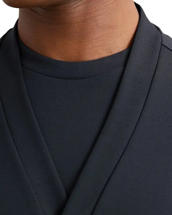 REISS Casson Long Sleeve Interlock Cardigan