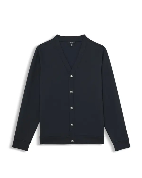 REISS Casson Long Sleeve Interlock Cardigan