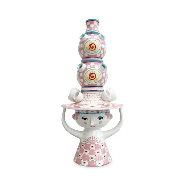 ROSENDAHL Lady With Hat Vase - Pink