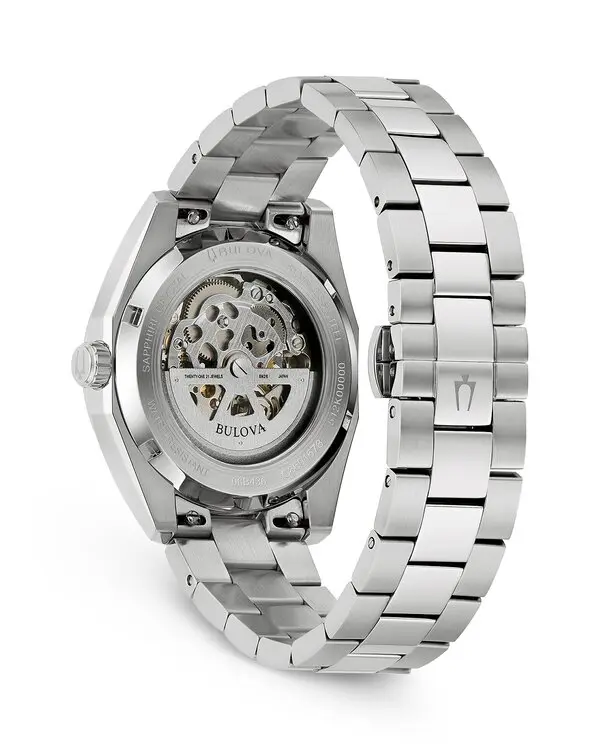 Bulova Classic Surveyor Watch - Blue/silver