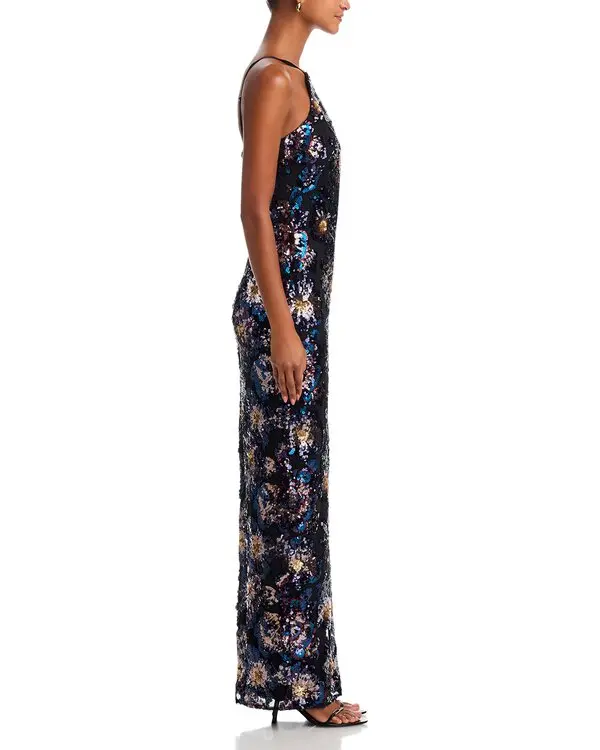 Adrianna Papell Sequinned Maxi Dress