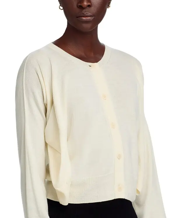 Issey Miyake Wool Four Sleeved Cardigan