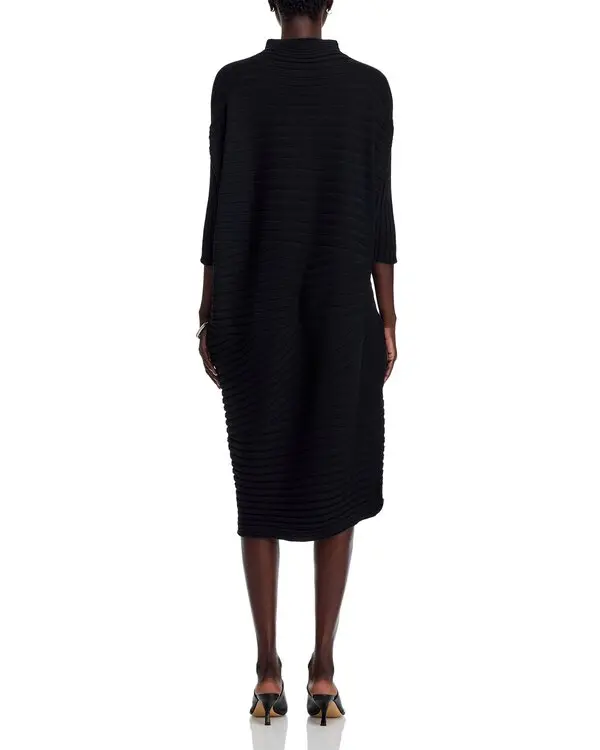 Issey Miyake Cotton Cashmere Knit Dress