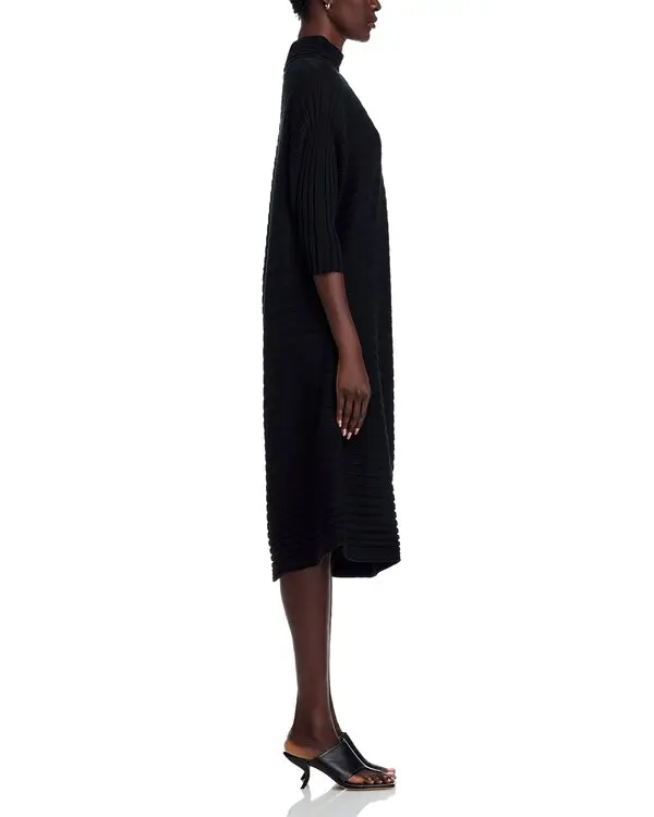 Issey Miyake Cotton Cashmere Knit Dress