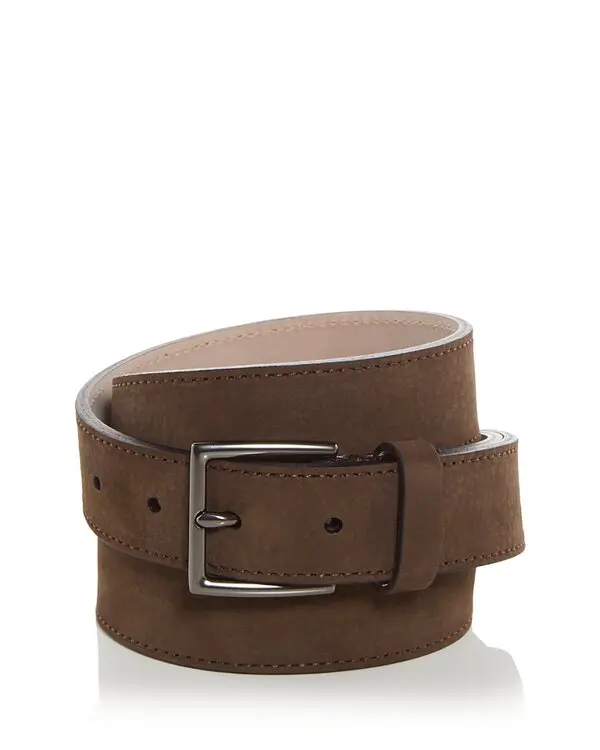 Vince Suede Belt - Dark Roast