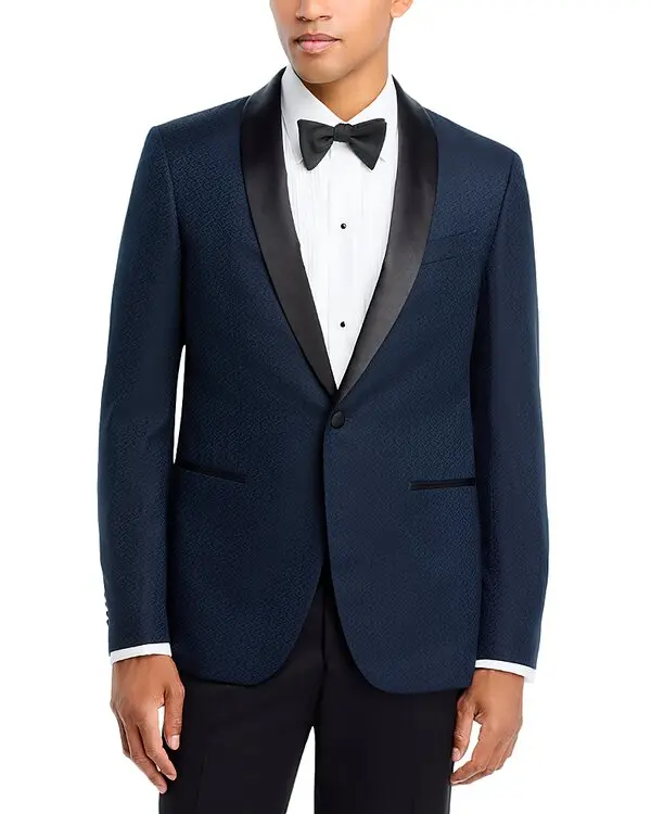 John Varvatos Micro Jacquard Shawl Dinner Jacket