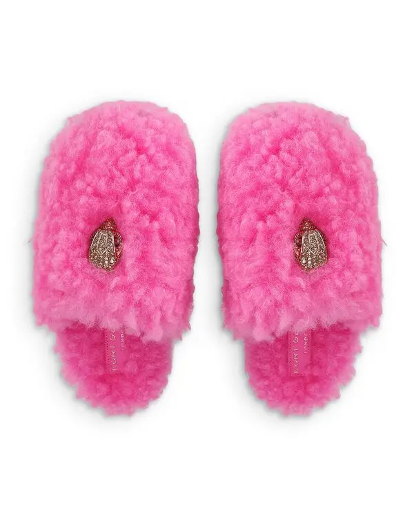 Kurt Geiger Faux Fur Kensington Slippers