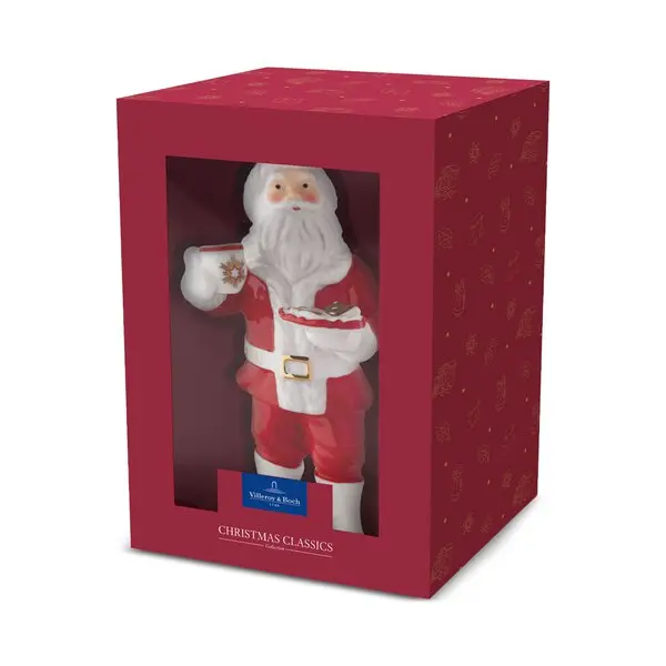 VILLEROY & BOCH Christmas Classics Annual Santa Ornament 2025