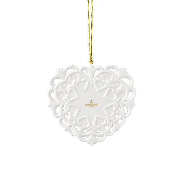 VILLEROY & BOCH Christmas Classics Annual Heart Ornament 2025 - Multi