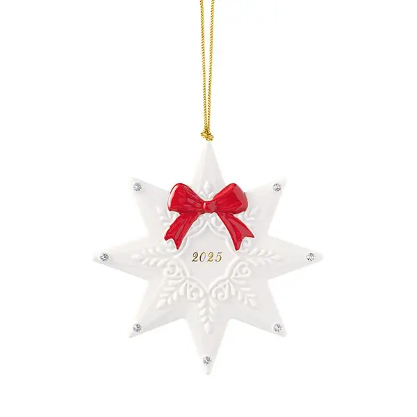 VILLEROY & BOCH Christmas Classics Annual Star Ornament 2025 - Multi