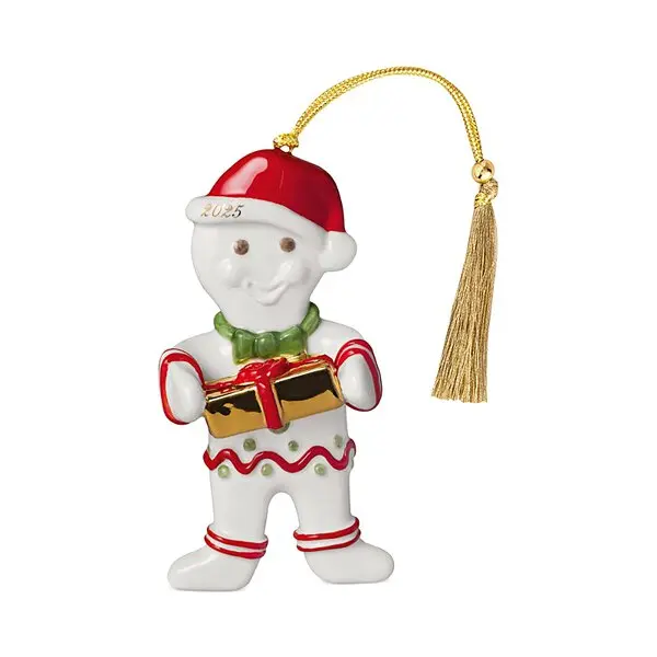VILLEROY & BOCH Christmas Classics Annual Gingerbread Ornament 2025 - Multi