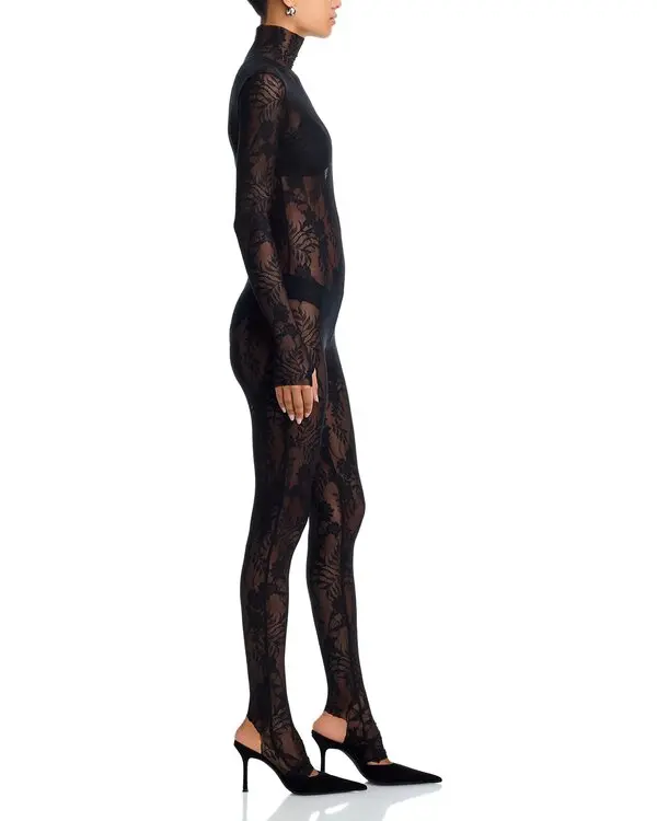 Norma Kamali Lace Catsuit