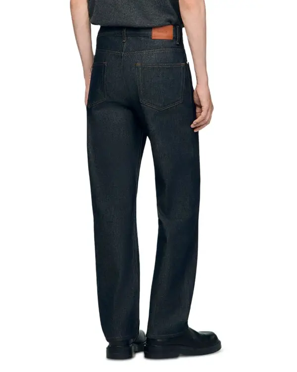 Sandro Regular Fit Jeans - Raw Denim