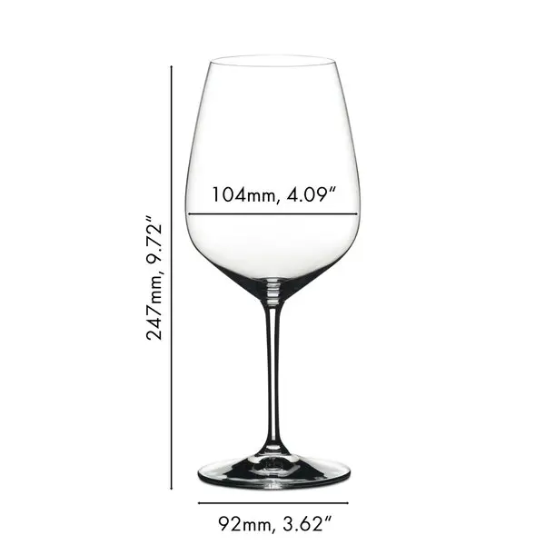 RIEDEL Extreme Cabernet Wine Glass, Set Of 2